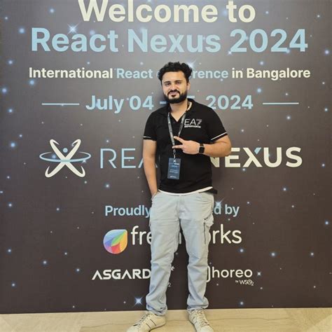 Divyansh Gupta On Linkedin 🌟 Thrilled To Have Attended The React Nexus