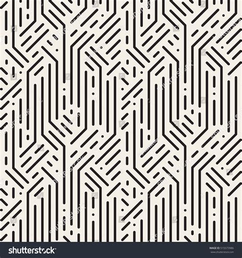 Striped Seamless Geometric Pattern Digital Background Stock Vector