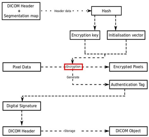 Automatic Selective Encryption Of Dicom Images