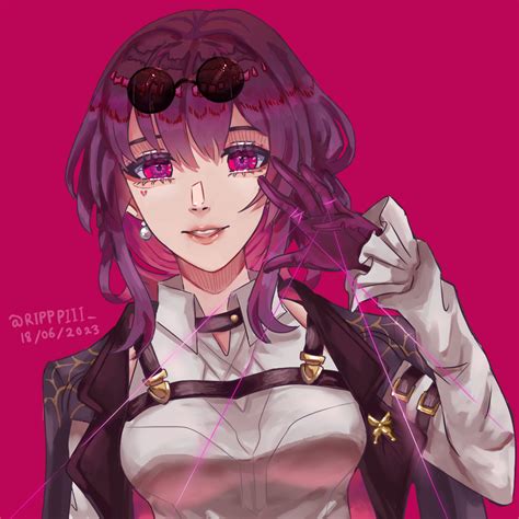 Kafka From Hsr Thenoobestdrawever Illustrations Art Street