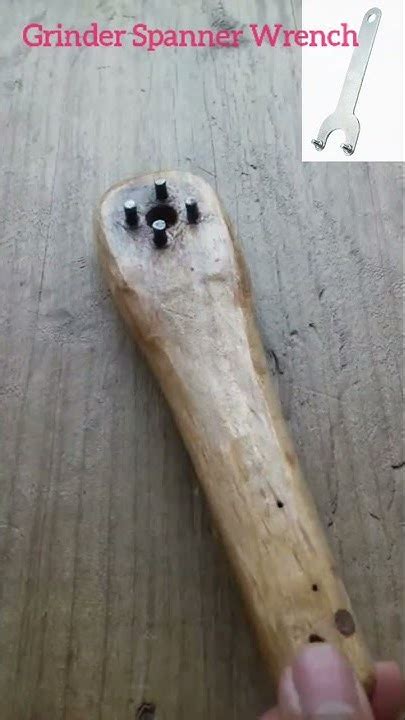 Spanner Wrench Diy Tool Homemade A Wooden Wrench Youtube