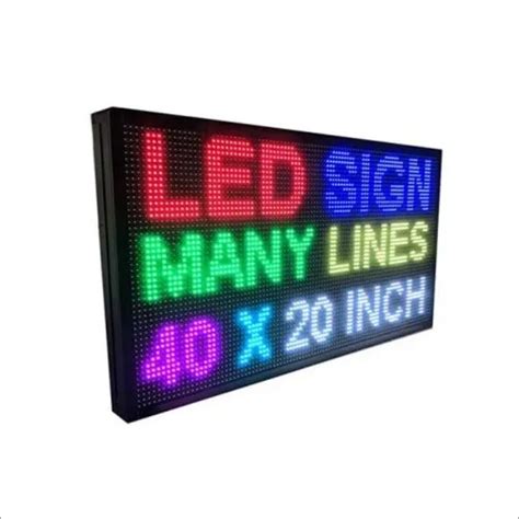 Scrolling Led Display At Best Price In Pune Maharashtra Vishwanjali Technology Pvt Ltd