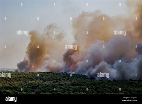 Dune Du Pilat Incendie Banque De Photographies Et Dimages à Haute