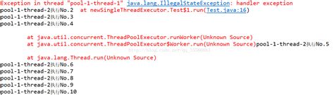 Java中的线程池3 Singlethreadexecutor Csdn博客