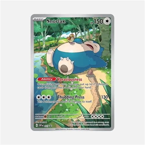 Pokémon Promo Card 151 Snorlax Etb