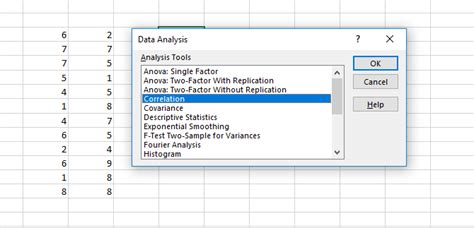 How To Find The Correlation Coefficient With Excel