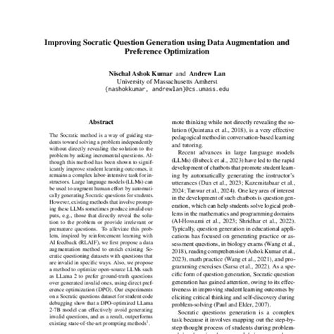 improving socratic question generation using data augmentation and