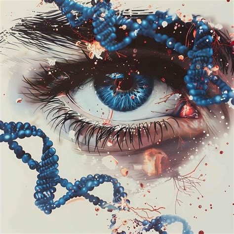 Premium Photo Dramatic Closeup Of A Human Eye With Artistic Splatter