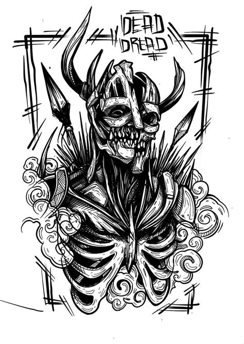 Draugr Tattoo Sketches Hand Tattoos For Guys Sketches