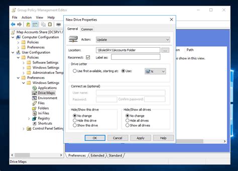 Map Network Drive Group Policy How To Map Network Drive With GPO