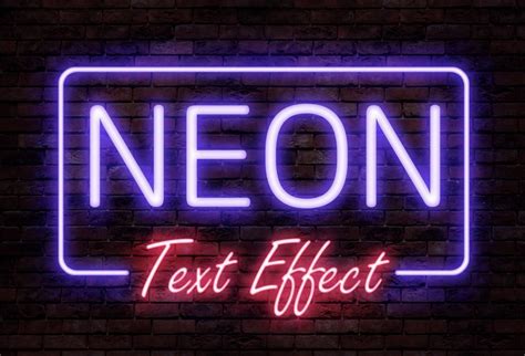 네온 텍스트 효과 포토샵 튜토리얼 Neon Text Effect Photoshop Text Effect Tutorial