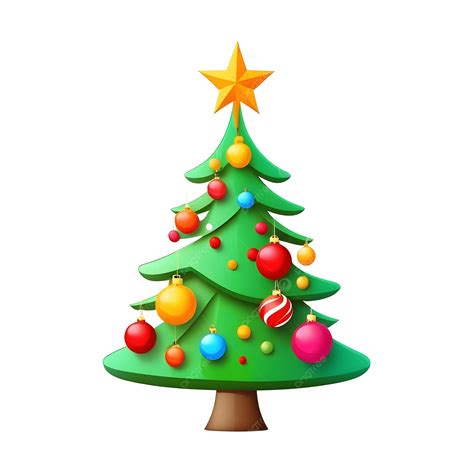 Beautiful Cartoonish Christmas Tree Christmas Tree Christmas Christmas Ornament Png