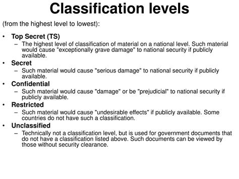 Ppt Government Classification Powerpoint Presentation Free Download Id2606040