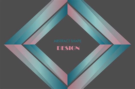 검은 배경에 추상 사각형 모양입니다 벡터 일러스트입니다 디자인 요소입니다 텍스트 템플릿입니다 프리젠테이션 템플릿입니다 웹 사이트 배경입니다 기하학적 모양 0명에 대한 스톡