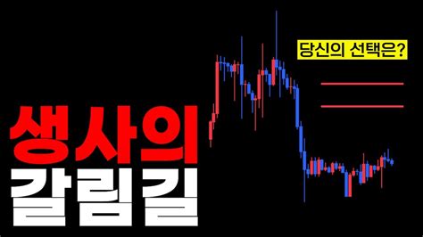 비트코인 방향이 결정될 가격 Youtube