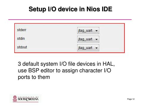 Ppt Jtag Uart Port In Nios Powerpoint Presentation Free Download