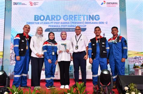 Dialog Dengan Pekerja Muda Dirut Pertamina Saya Bangga Dengan Kilang