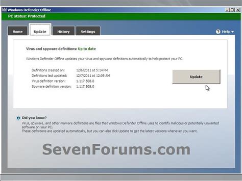 Windows Defender Offline Tutorials