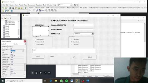 Visual Komponen Library Vcl Youtube