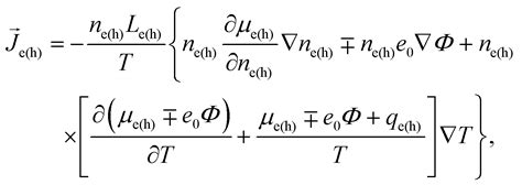 Correction Nonequilibrium Thermodynamic Model Of Thermoelectricity And Thermodiffusion In