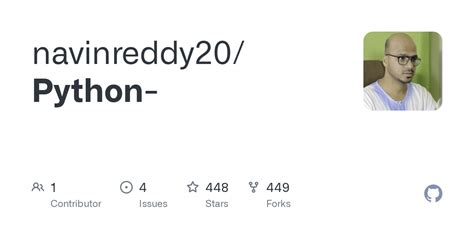 GitHub Navinreddy Python