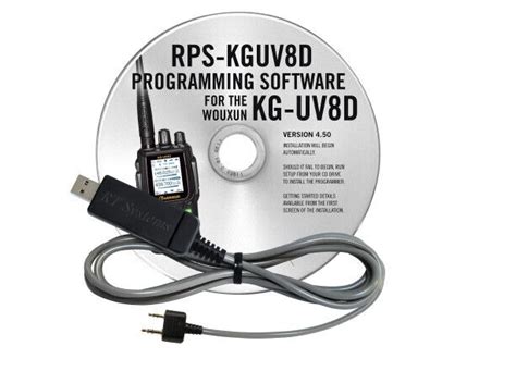 Rt Systems Programming Software And Cable For Wouxun Kg Uv8d Ebay