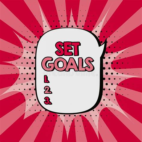 Writing Displaying Text Set Goals. Business Idea Defining or Achieving ...