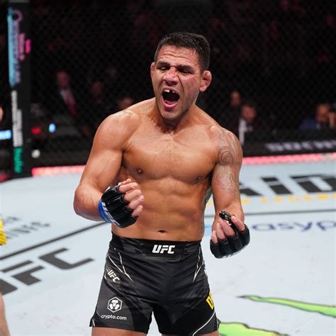 Download Rafael Dos Anjos Shouting With Joy Wallpaper