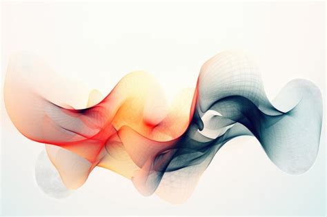 Premium Ai Image Parallel Bezier Curves Like Wave Line Generative Ai