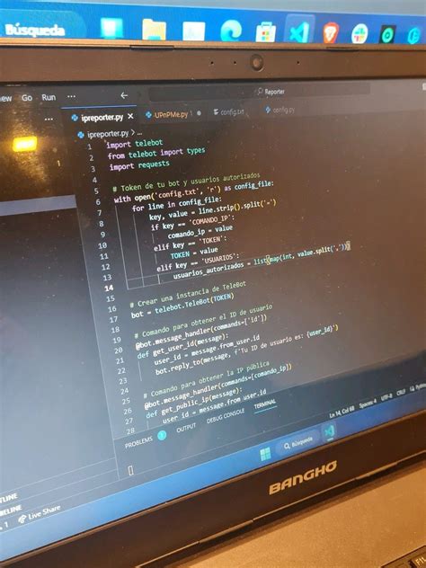 Facundo G On Linkedin Telebot Telegram Py Python