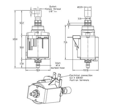 现货48w咖啡机饮料机自动售货机微型电磁泵水泵模温机注水增压泵 阿里巴巴