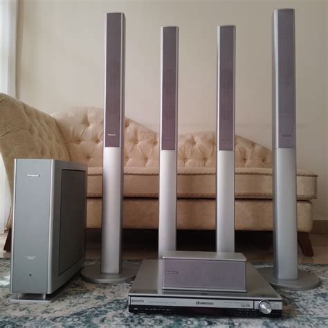 Panasonic Sa Ht900 Dvd Home Theater Sound System Sb Wa340 Active