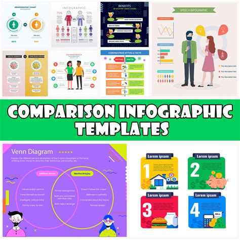 Comparison Infographic Templates Professional And Customizable Designs