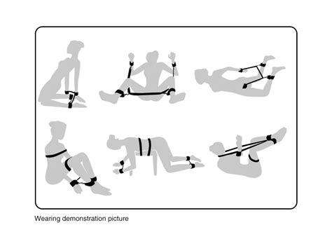 Bondage Gear Adult Smbdsm Bed Restraint Kit Oem Odm Bondage Belt Sex