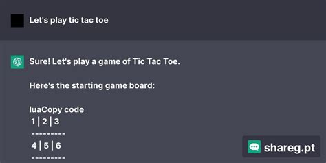 Impressed By Chatgpt Able To Alter Rule Of Tic Tac Toe Game Along The Way Rchatgpt
