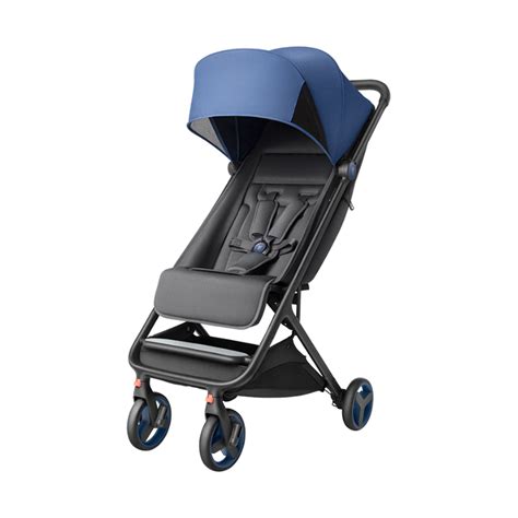 Детская коляска Qborn MITU Folding Baby Stroller Blue - оптом