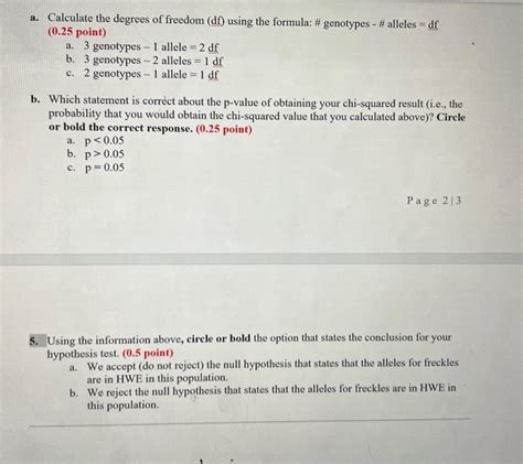 Solved 3 Complete Table 2 Calculate The Expected Number Of