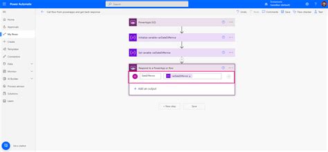 How To Call A Flow From Powerapps And Get Back The Response