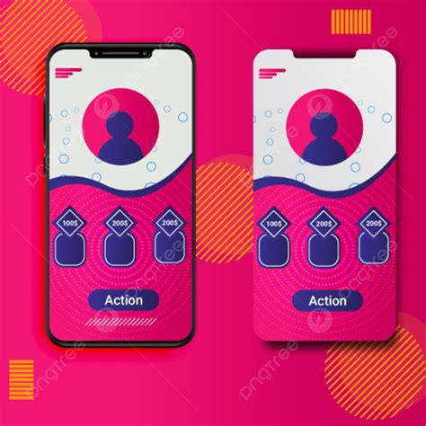 Ui Design App Profile Template Download On Pngtree