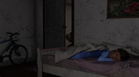 Monsters Under The Bed 3d Render Digital Art By Westcala1c