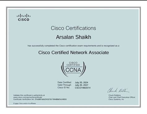 arsalan shaikh on linkedin cisco ccna networking