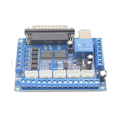 Cnc Mach 3 Breakout Board 5 Axis Motion Controller Ubuy India