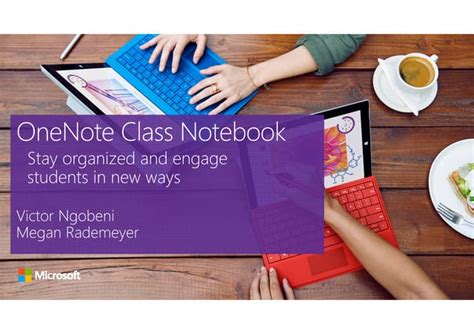 One Note Class Notebook Examples Pptx