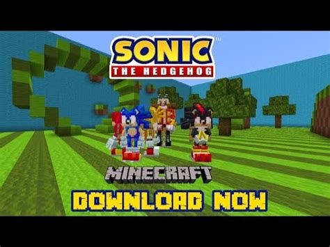 Minecraft Sonic The Hedgehog Roleplay Map Official Trailer Youtube