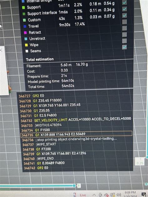 Slicing Problem Rorcaslicer