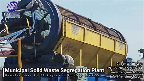 Biodegradable Garbage Management Project Fr Engimech Private Limited