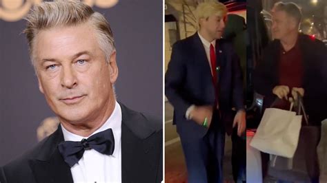 Alec Baldwin Nearly Comes To Blows With Trump Impersonator