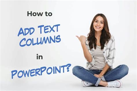 How To Insert Columns In Text Box Powerpoint