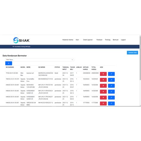 Jual Sistem Informasi Aset Kantor Berbasis Web PHP Shopee Indonesia