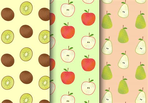 Free Cute Fruit Patterns 172099 Vector Art At Vecteezy